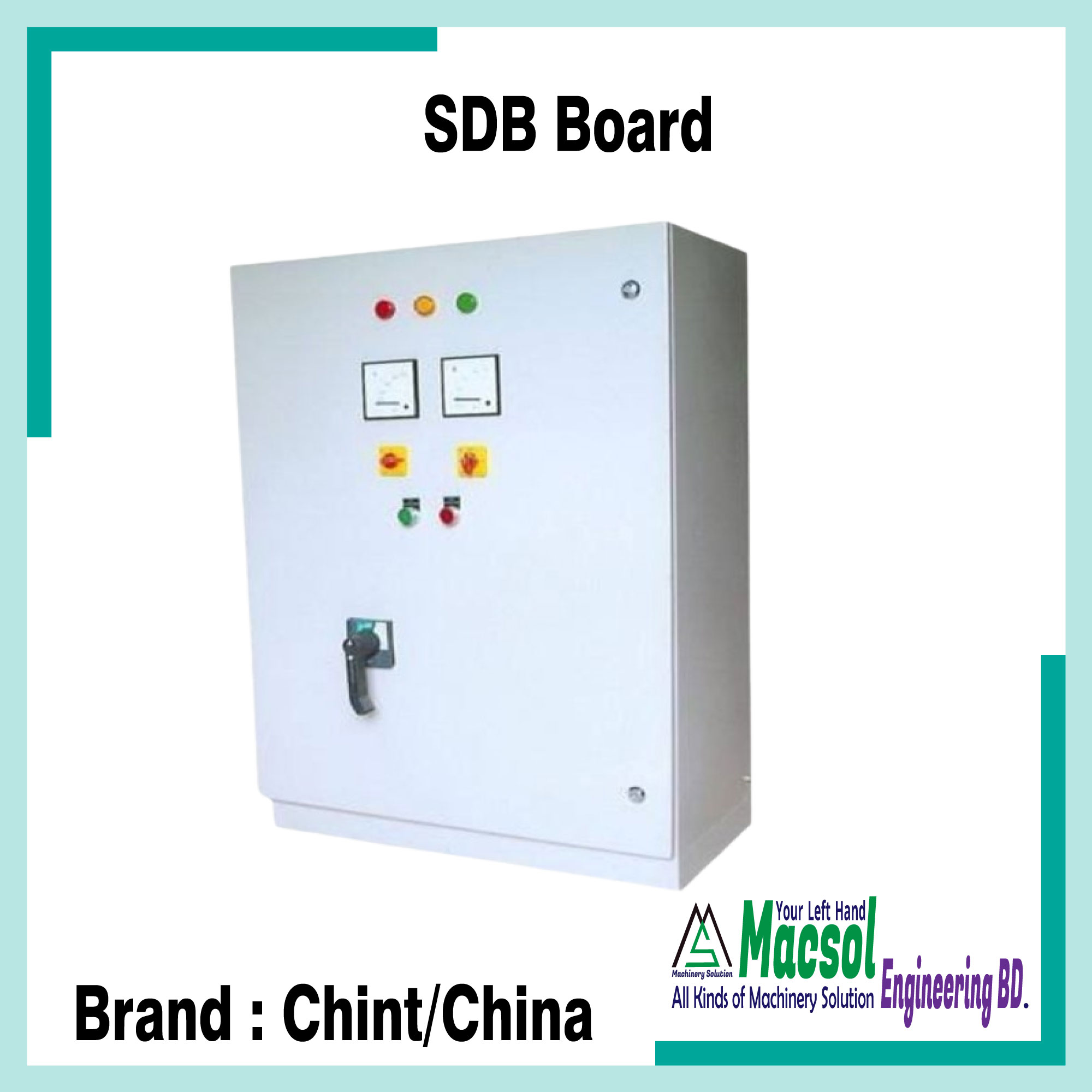 MDB Panel Board - প্যানেল বোর্ড - Macsol Engineering BD